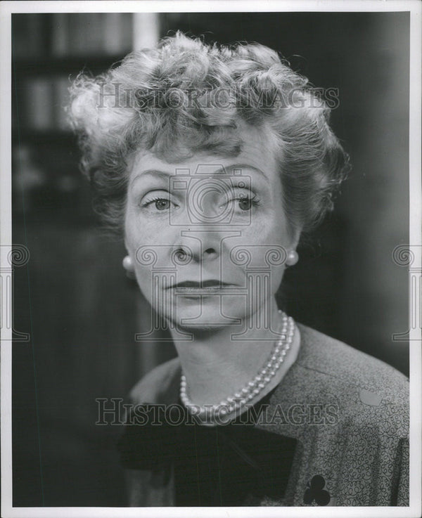 1958 Press Photo Mary Finney Children's Hour - Historic Images
