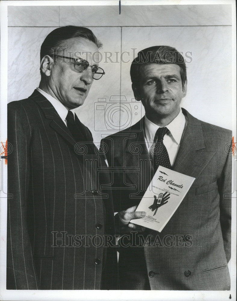 1976 Press Photo George C. Scott as attorney Louis Nizer William Devan ...