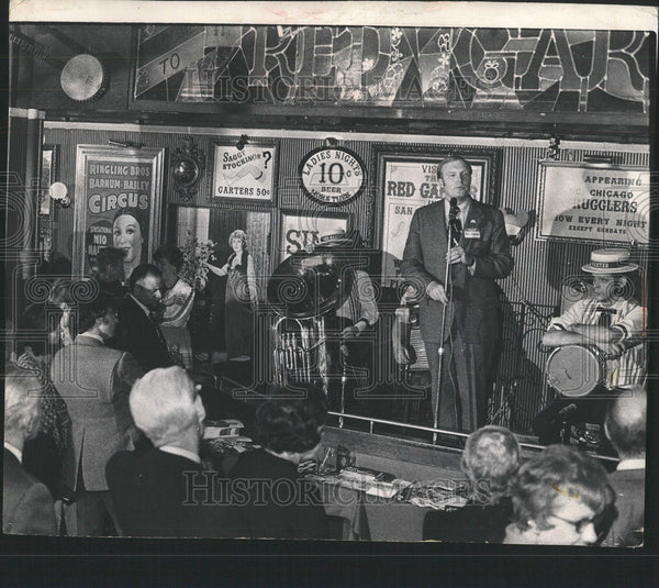 1972 Press Photo Neil Hartigan, Candidate For Lt. Gov., League of Wome ...