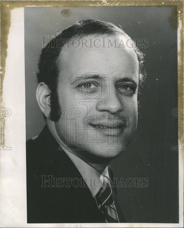 1971 Press Photo Leon Albritton Jr., 2nd Ward Aldermanic Candidate ...