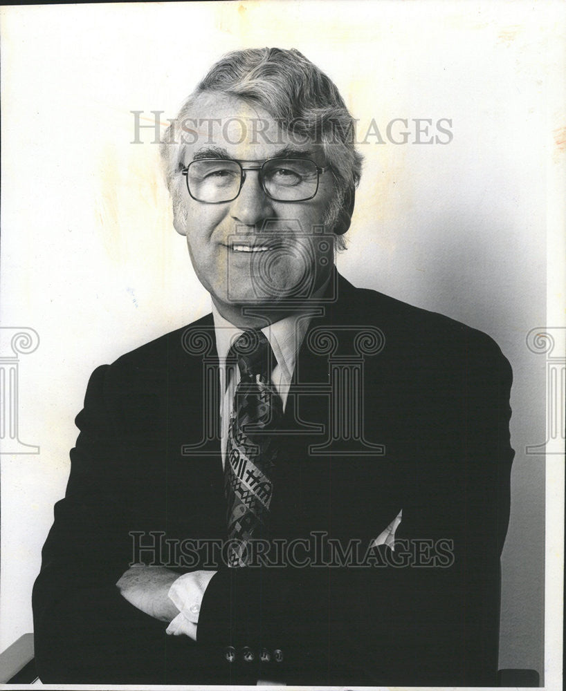 1974 Press Photo Edward Bergman, president of Museum of Art's board ...