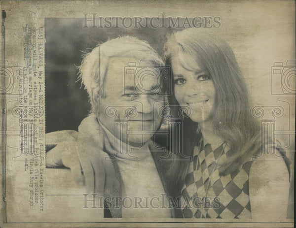 1969 Press Photo Richard Gregson British Film Producer Holy Virgin Chu ...