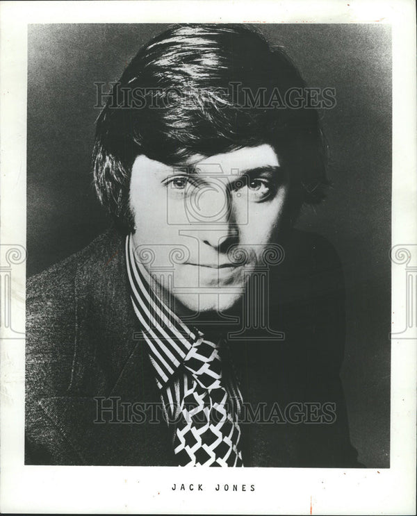 1972 Press Photo Jack Jones singer Lake Geneva Playboy Club Penthouse ...