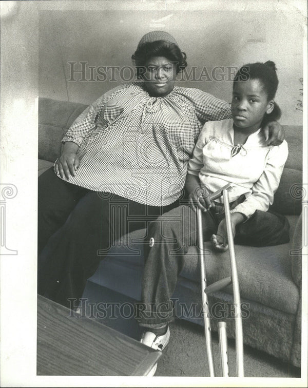 1981 Press Photo Paulette Hampton Sabrina Robber Crime Harass Lake Par ...