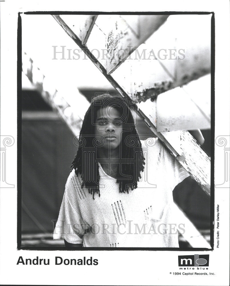 1994 Press Photo Singer Andru Donalds - Historic Images