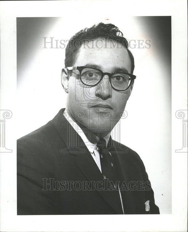 1964 Press Photo Theodore Fishman Louis Zahn Drug Company Chicago ...
