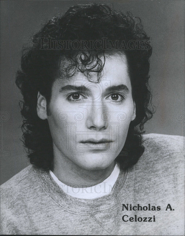 1993 Press Photo Actor Nicholas A. Celozzi "Hidden Obsession ...