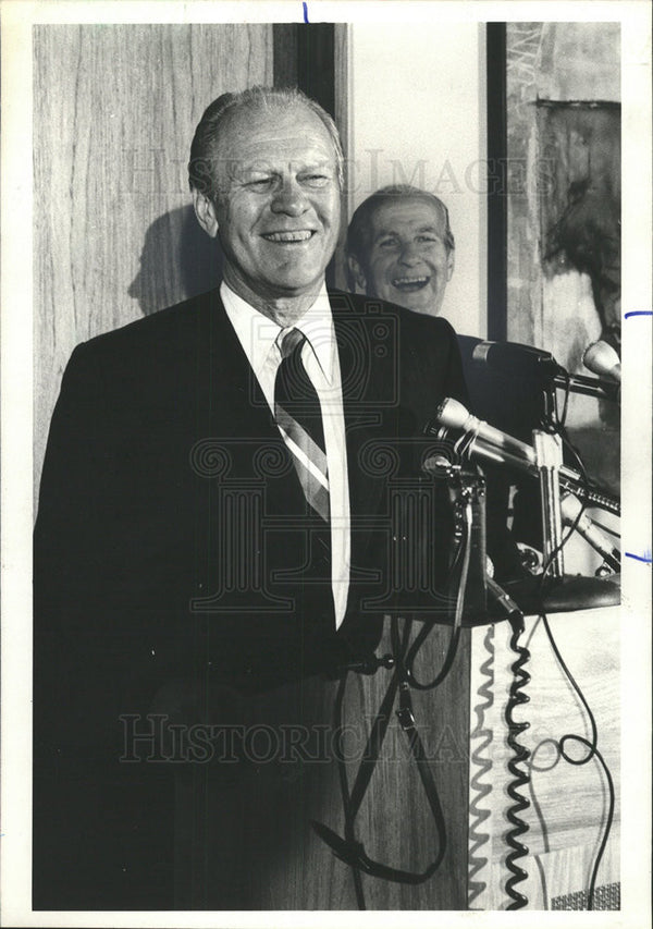 1979 Press Photo Gerald Rudolph Ford American President Retirement Per ...