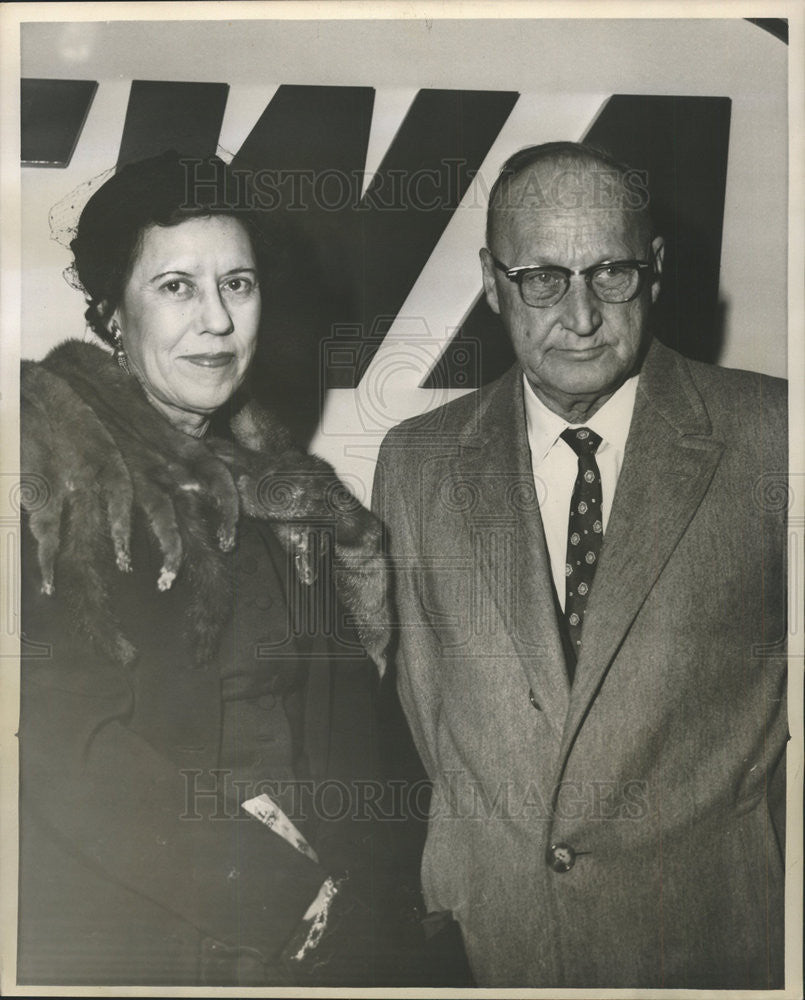 1960 Press Photo Mr Mrs John T Scopes Chicago Promote Inherit The Wind ...