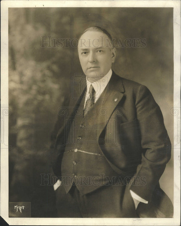 1929 Press Photo Charles Ringer, Secretary of the Cook County ...