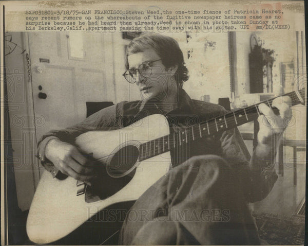 1975 Press Photo Steven Weed Does Not Know Whereabouts Of Patricia Hea ...