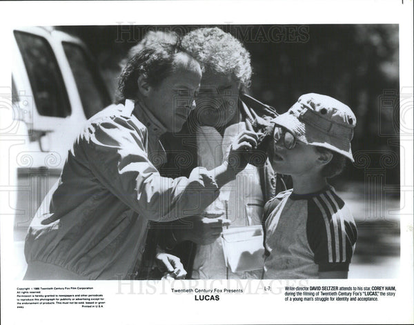 1986 Press Photo Corey Haim in Lucas (Movie) - Historic Images
