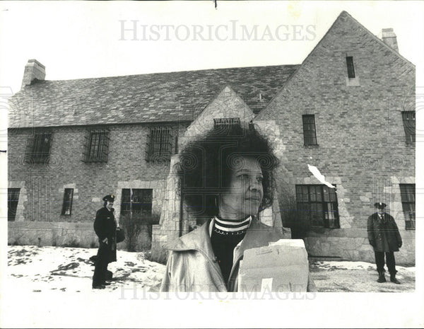 1977 Press Photo Maxine Smith Segregated Confinement Dwight Womens Pen ...