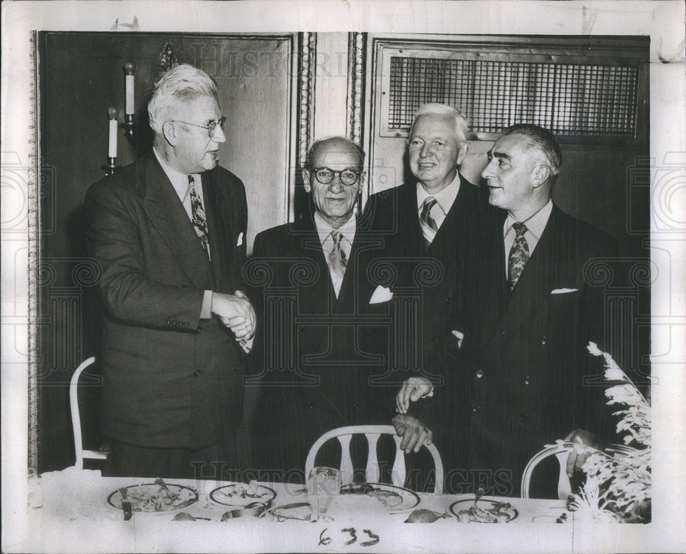 1950 Samuel Levin, 40 yrs. service for CIO Amalgamated Clothing ...