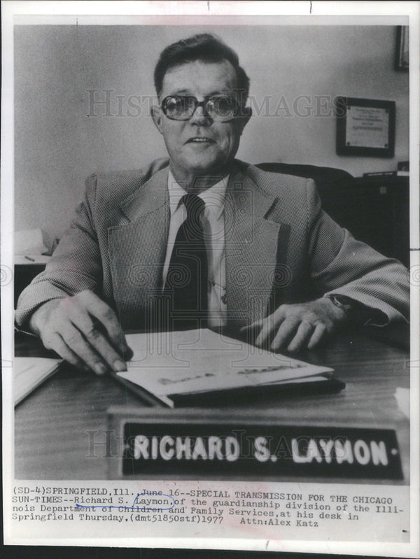 1977 Richard Laymon Illinois Department Children Family Service ...