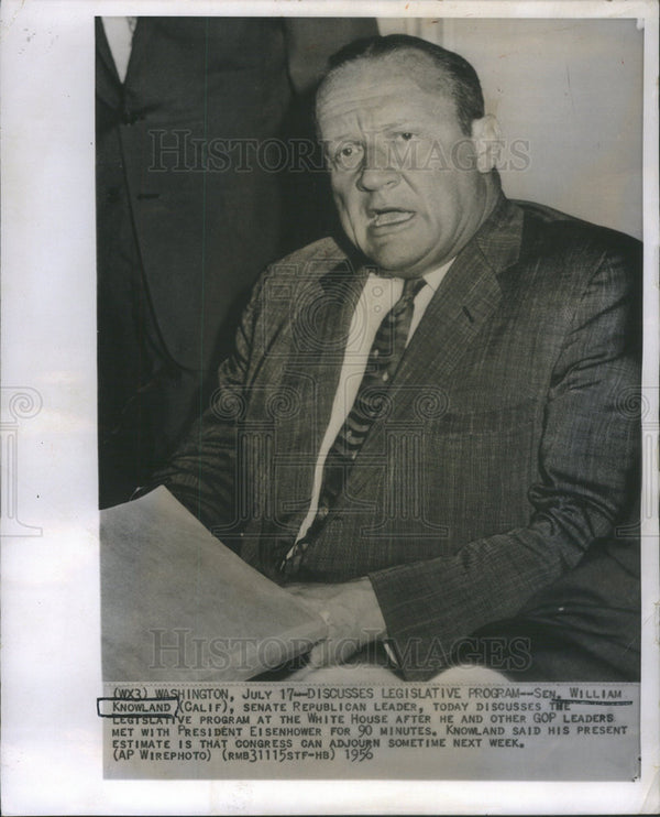 1974 Sen William Knowland White House President Eisenhower - Historic ...