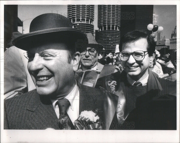 1986 Alan Dixon, Democratic State Party Chairman St. Patrick Day ...