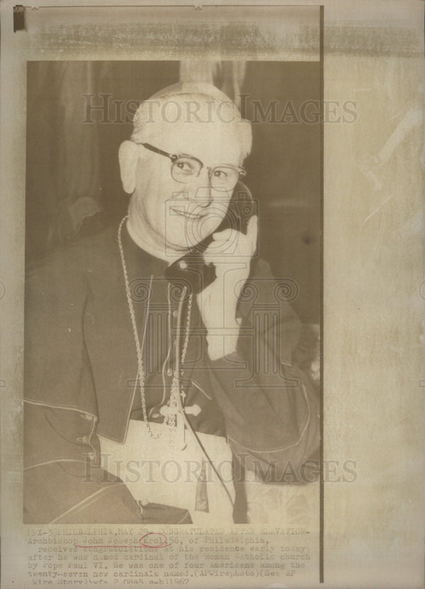 1967 Cardinal John Krol National Conference Catholic Bishops - Historic ...