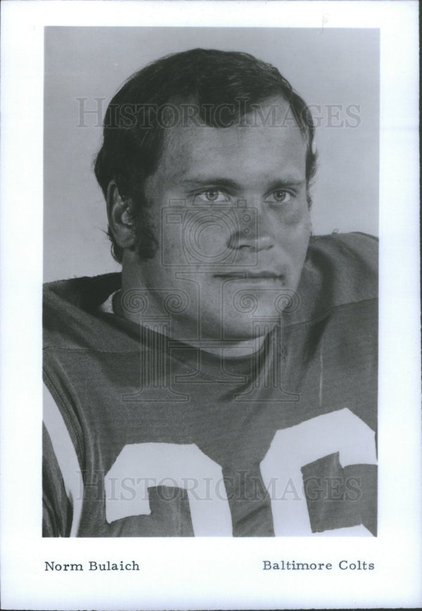 Norm Bulaich Baltimore Colts - Historic Images