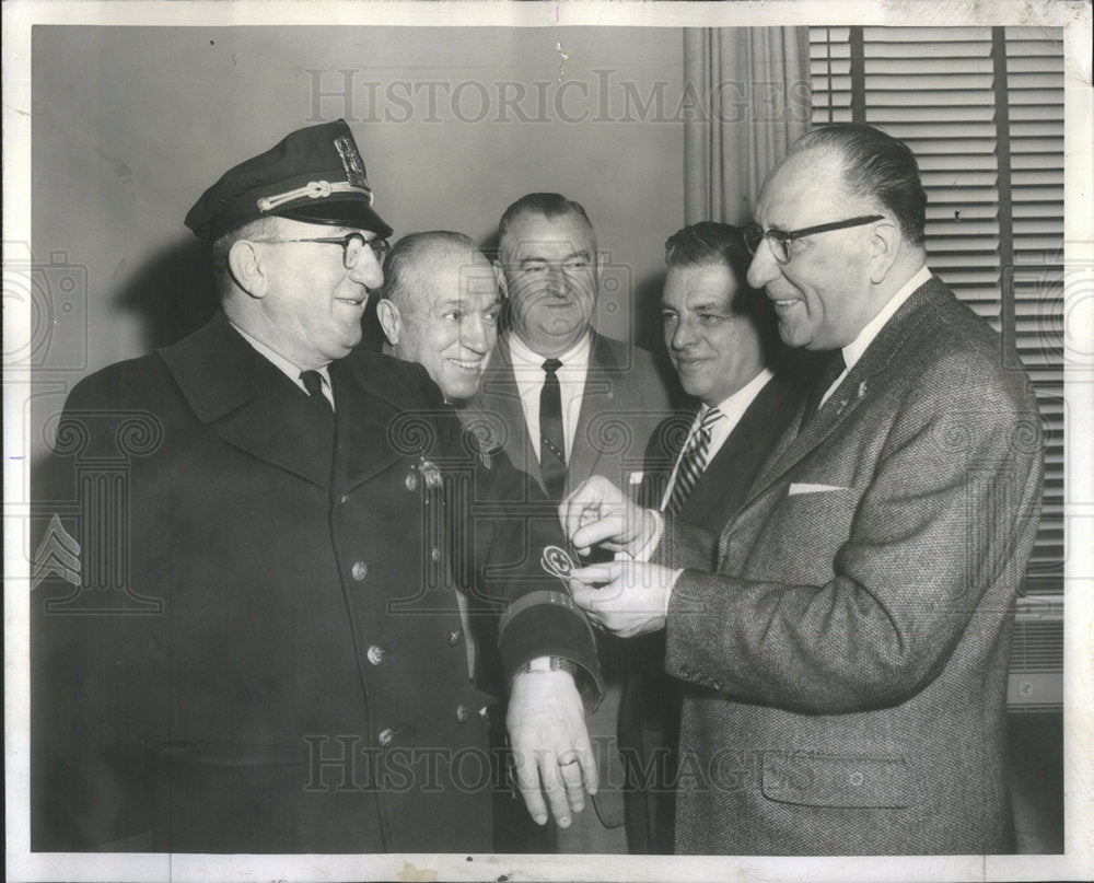 1959 Martin Majewski District Captain Thomas Harrison Sheriff Joseph ...