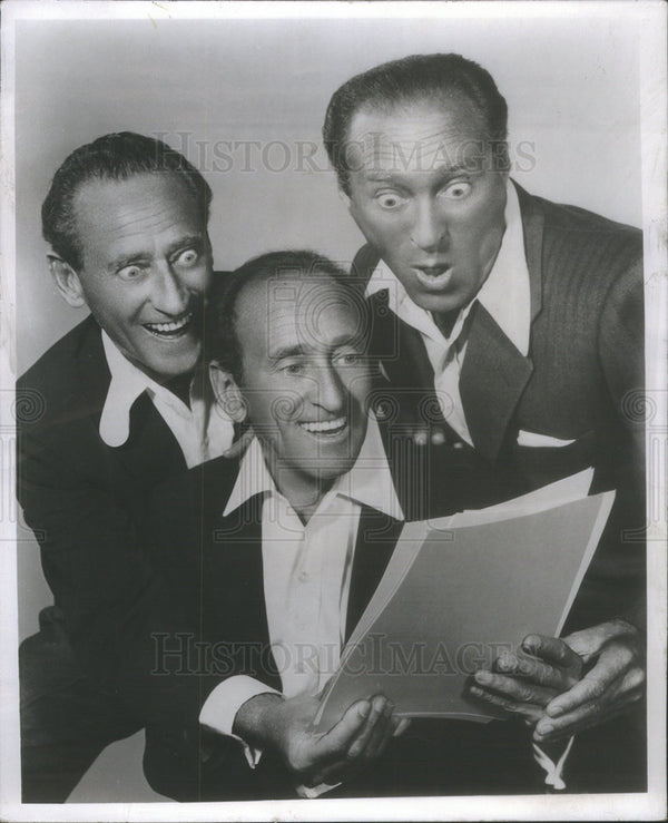 1956 Ritz Brothers American Comedy Group - Historic Images