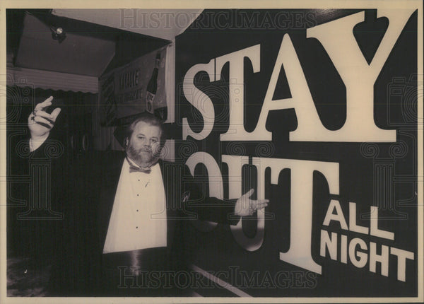 1994 Press Photo Bill Robinette Stay Out All Night Disco - RSC40883 ...