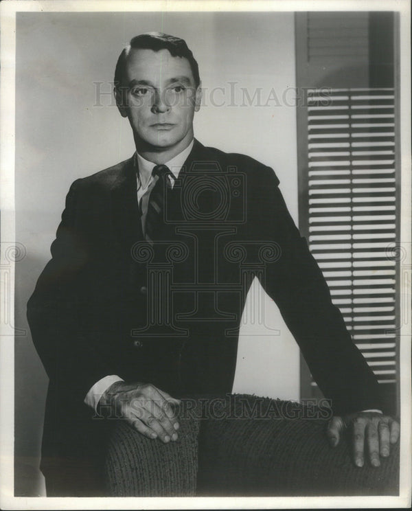 1958 Press Photo Harry Townes American Film & Television Actor ...
