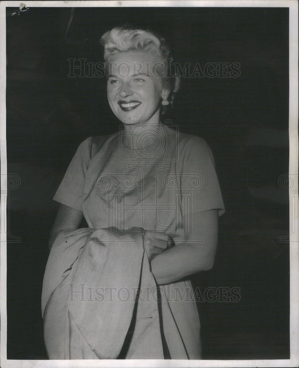 1954 Barbara Rockefeller Wife Winthrop Chicago - Historic Images