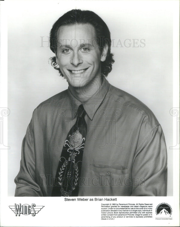 1993 Press Photo Actor Steven Webers Brian Hackett Wings - RSC48805 ...