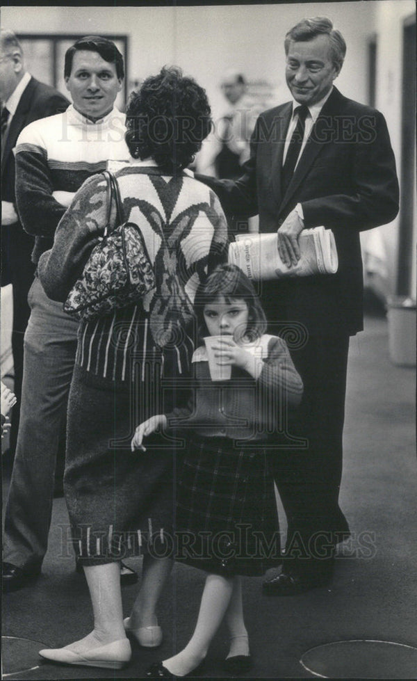 1987 Bernard Stone Terry Cainer Campaign Headquarters Ed Vrdolyak ...