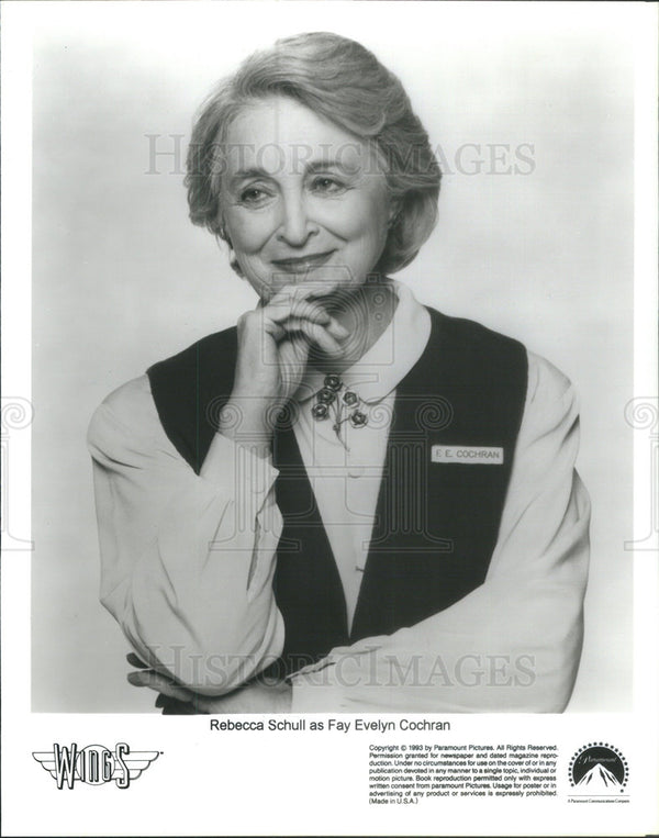 1993 Rebecca Schull "Wings" - Historic Images