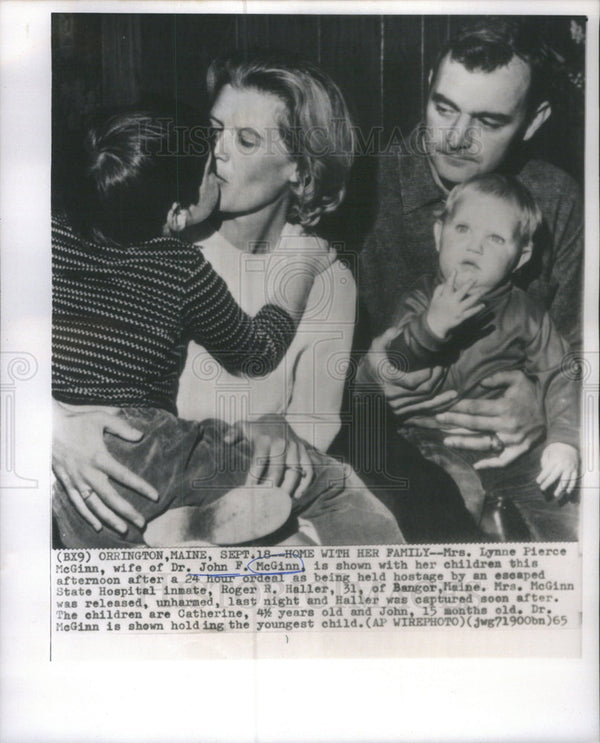 1965 Mrs Lynne Pierce McGinn Dr John Catharine John Roger Family ...