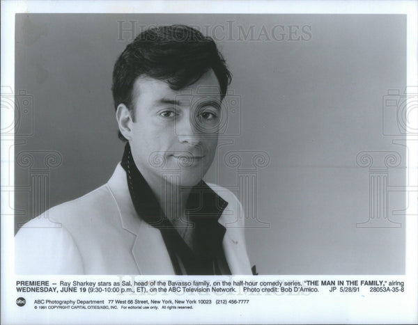 1991 Press Photo Ray Sharkey The Man In The Family Actor - RSC52223 ...