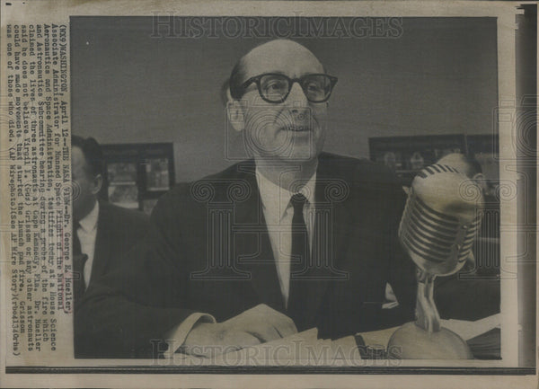 1967 NASA's George Mueller Testifies Before House Committee - Historic ...