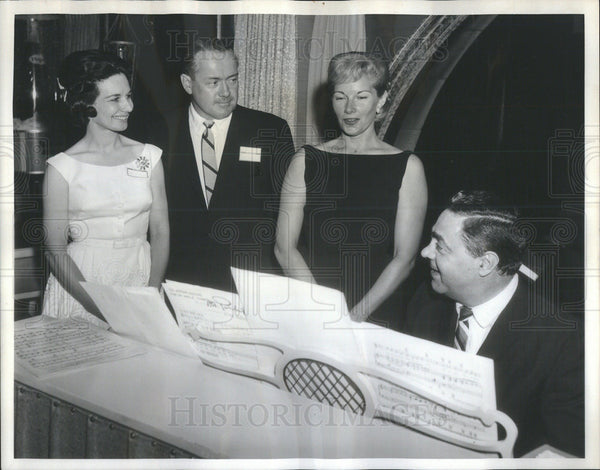 1963 MR ROBERT J REGAN JR MRS ALFRED GLIEMI MRS REGAN CHUCK CAVALLO ...