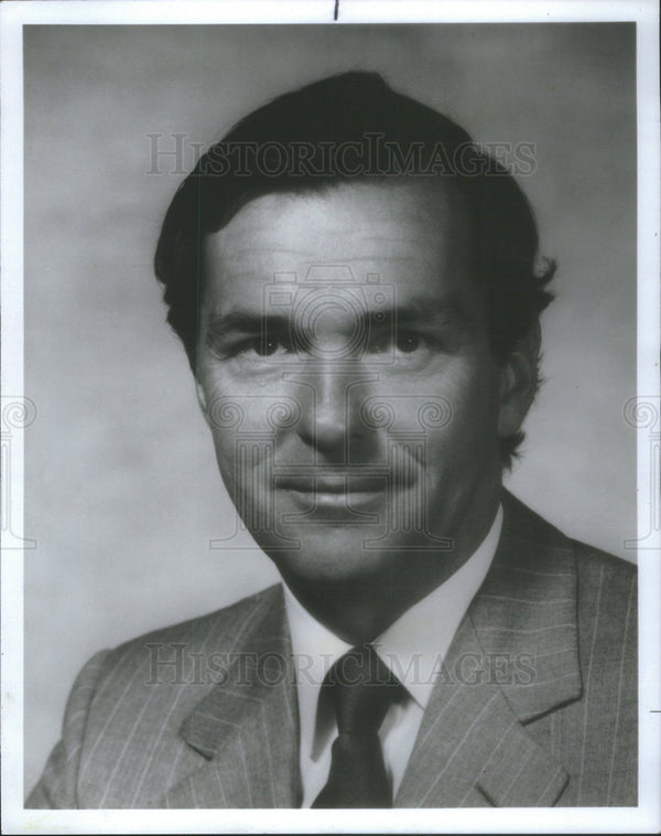 1986 William Farley, Chairman, Farley Industries - Historic Images