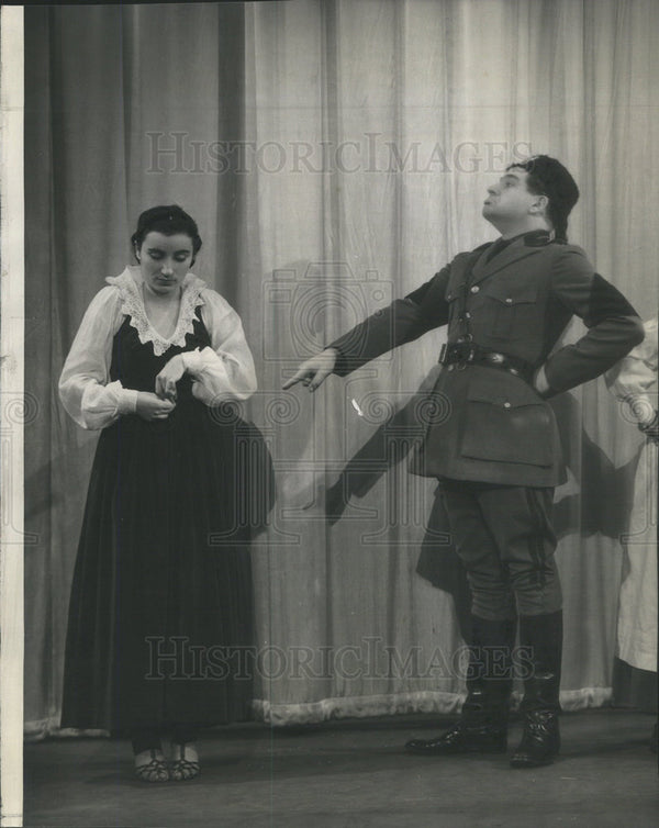 1938 Actors Ruth Rubinstein Al Eben Pins and Needles Chicago Theater ...