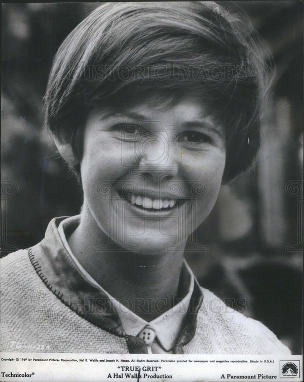 1969 Press Photo Kim Darby True Grit - Historic Images