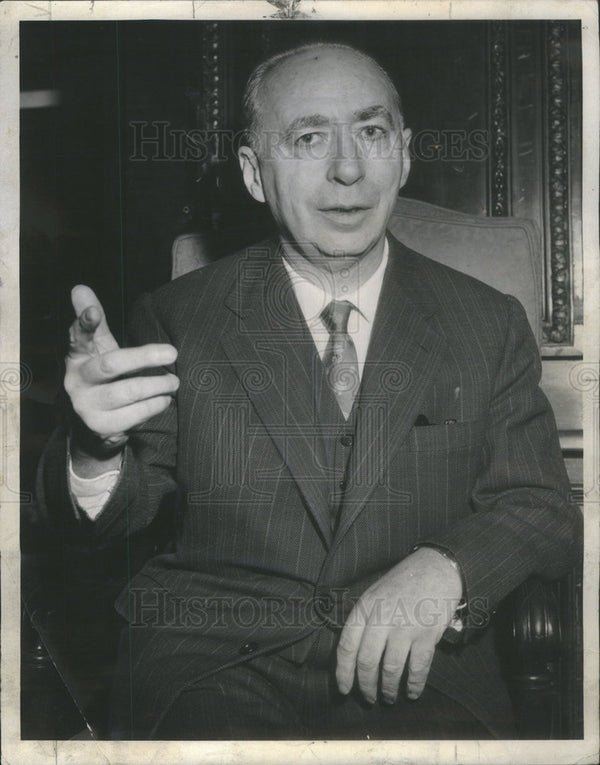 1960 Press Photo Hans J. Morgenthau American Journal Writer - Historic ...