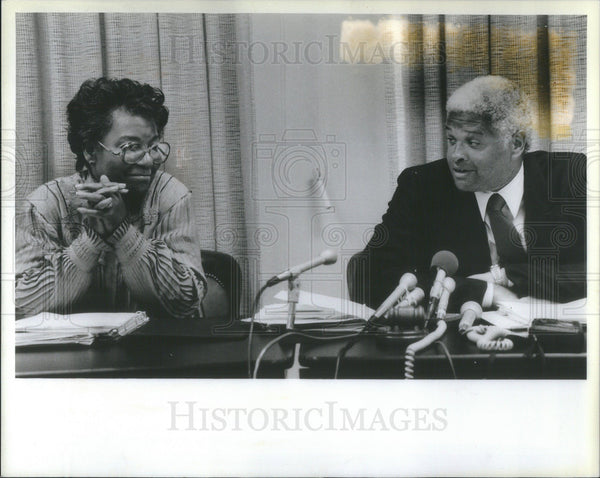 1985 Amanda Rudd commissioner Chicago public library James Lowry ...
