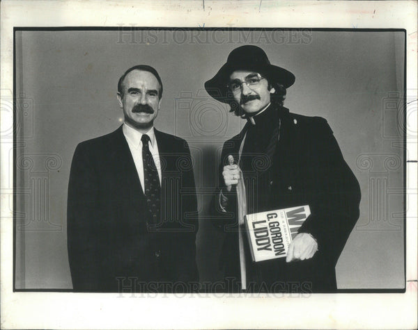 1980 Father Guido Sarducci C Gordon Livvy SNL Sketch - Historic Images