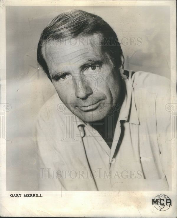 1962 Actor Merrill Speaking Turn Toward Peace Rally Promotion ...