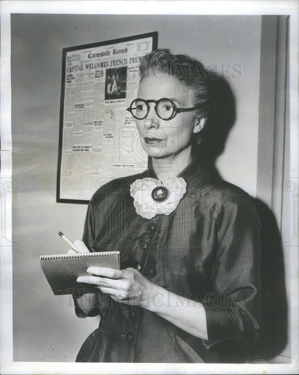 1955 Sara Haden American Film & Television Actress - Historic Images