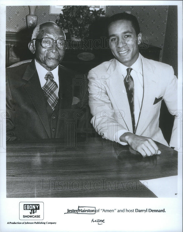 1988 Actor Jester Hairston Darryl Dennard Amen Ebony Jet Showcase ...