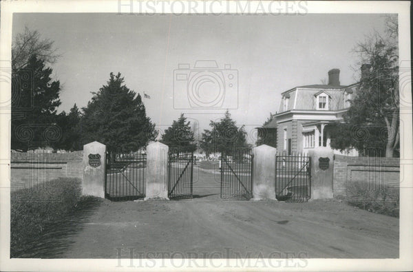 US National Cemetery Arlington Gated Entrance - Historic Images
