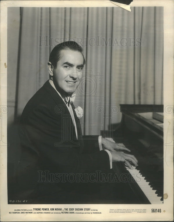 1956 Press Photo Tyrone Power American Film & Television Actor ...