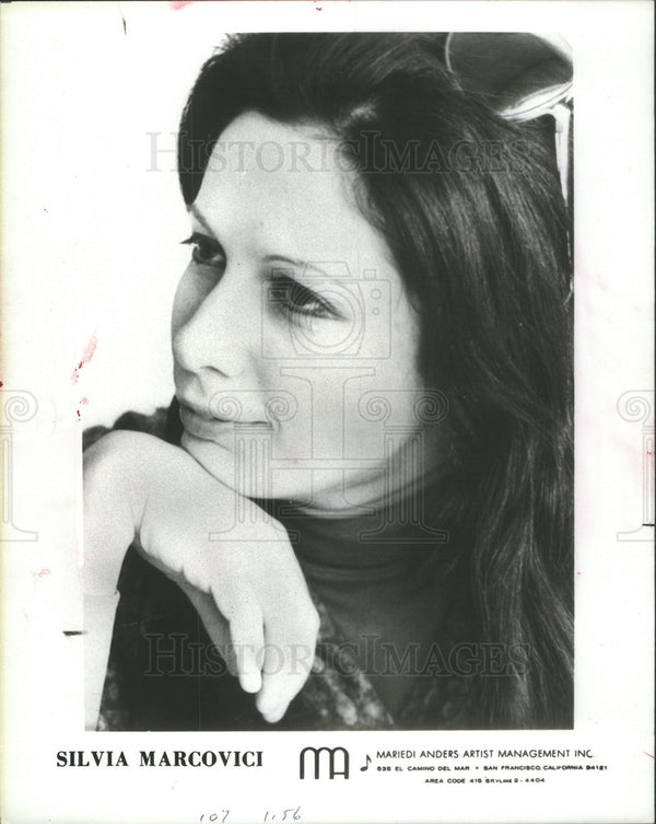 1985 SILVIA MARCOVICI VIOLINIST SOLOIST - Historic Images
