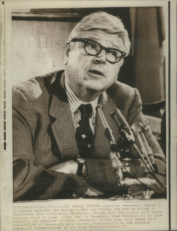 1973 Rogers C.B. morton - Historic Images