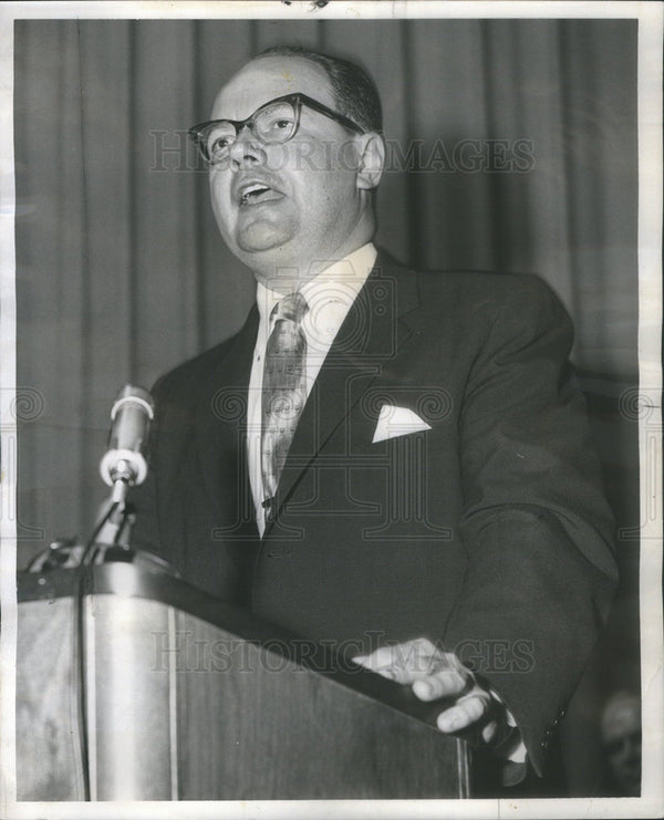 1959 Robert W. Murphy Borg-Warner Corp. Executive - Historic Images