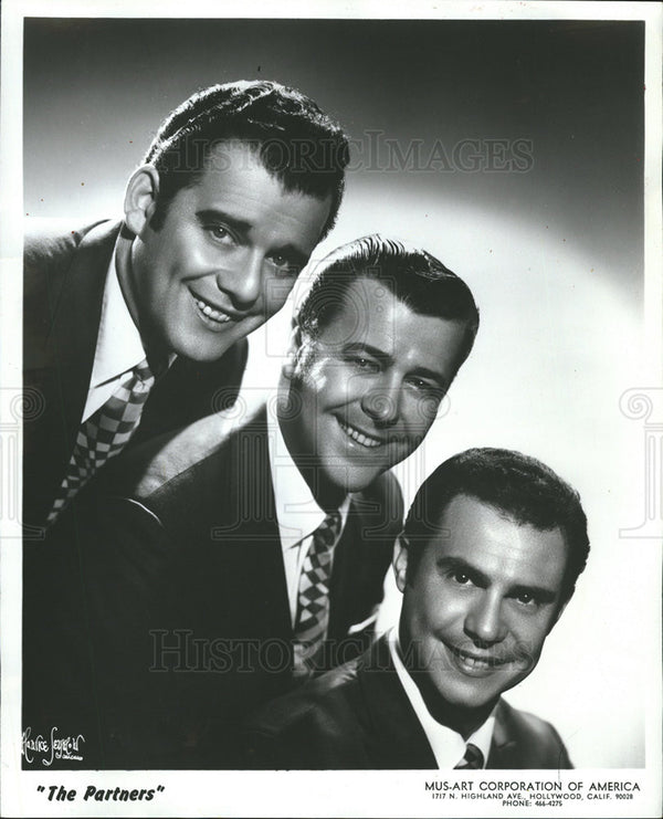 1971 Press Photo The Partners will be performing at Cantina Continenta ...
